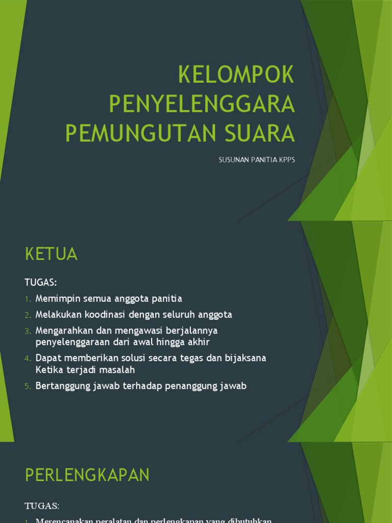 Kelompok Penyelenggara Pemungutan Suara Pdf