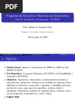 Introducao A Econometria Uma Abordagem Moderna Jeffrey M Wooldridge | PDF