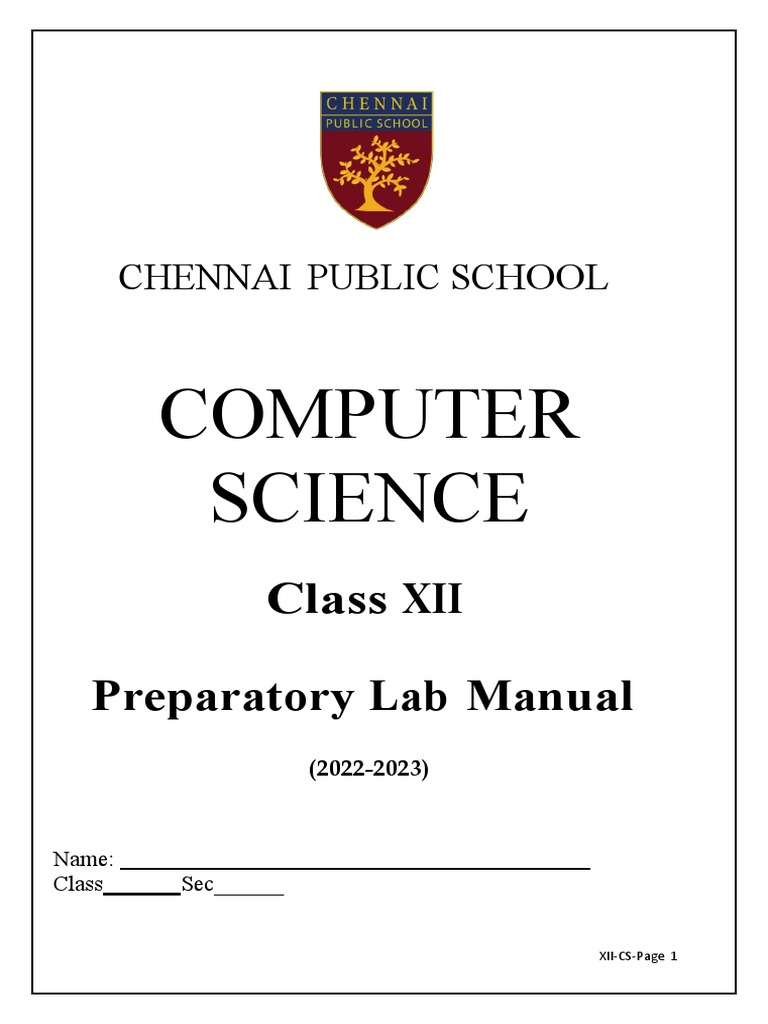 12f Lab Manual 2022 Pdf Parameter Computer Programming String Computer Science 