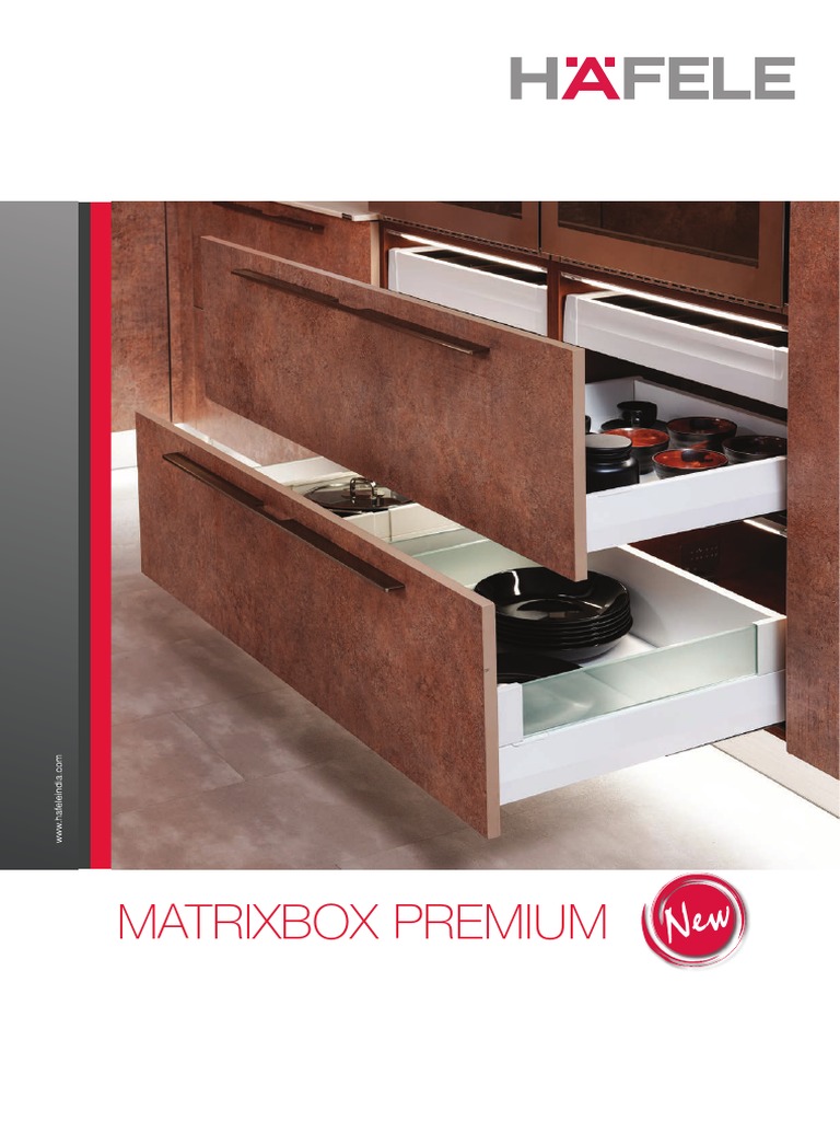 Brochure - MatrixBox Premium Drawer System - Low Res | PDF | Cabinetry ...