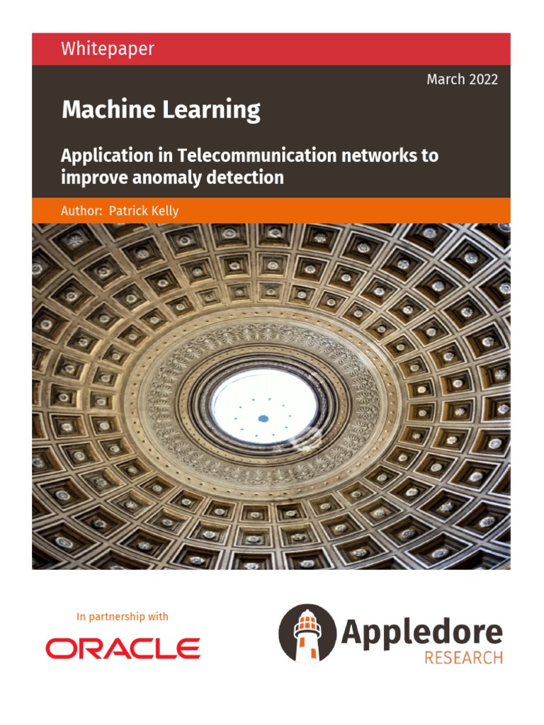 Machine Learning Appledore Oracle WP | PDF | Machine Learning | Cloud Computing