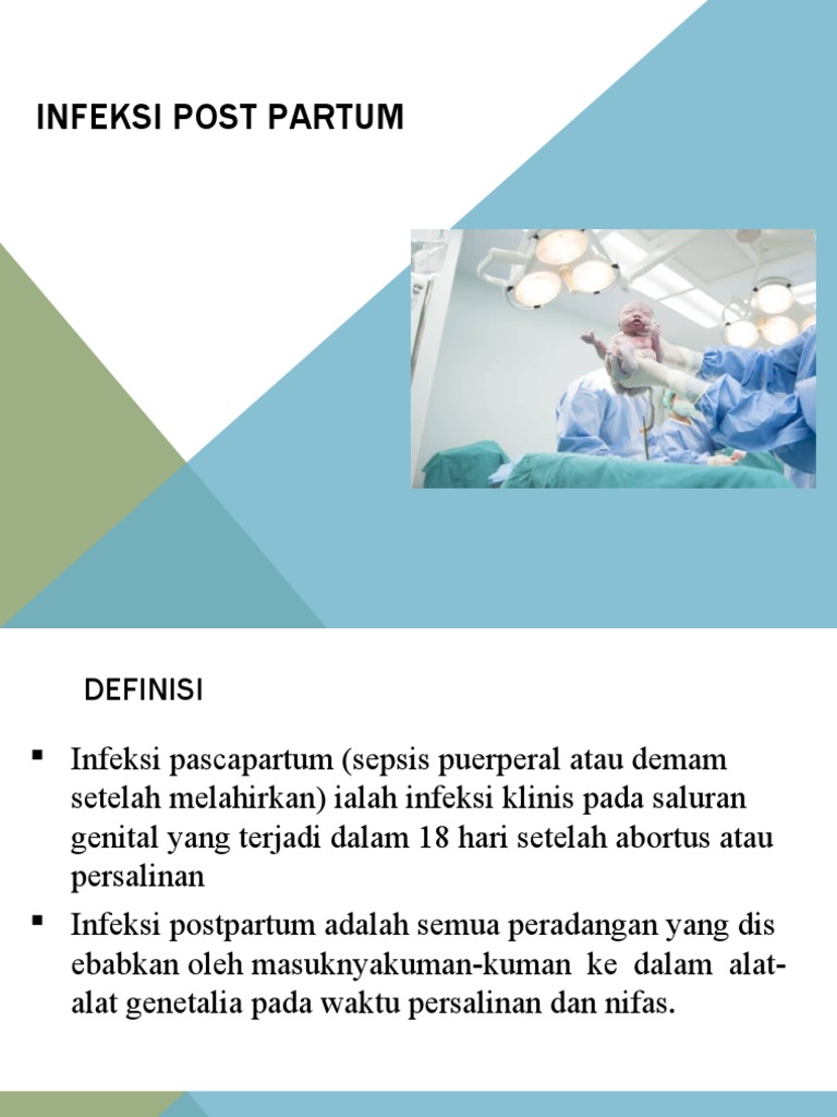 Infeksi Post Partum | PDF
