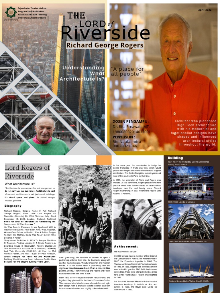 Revisi - Richard Rogers - 09020321046 - Rio Naufalindra 1 | PDF