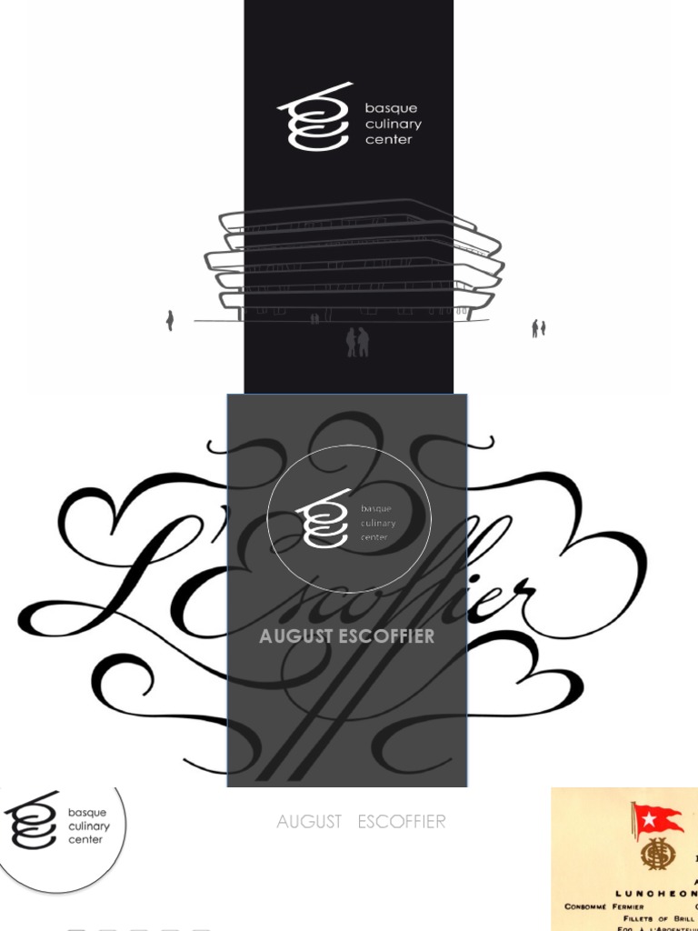 T-1 August Escoffier | PDF | Preparación de comida y bebida | Cocinando