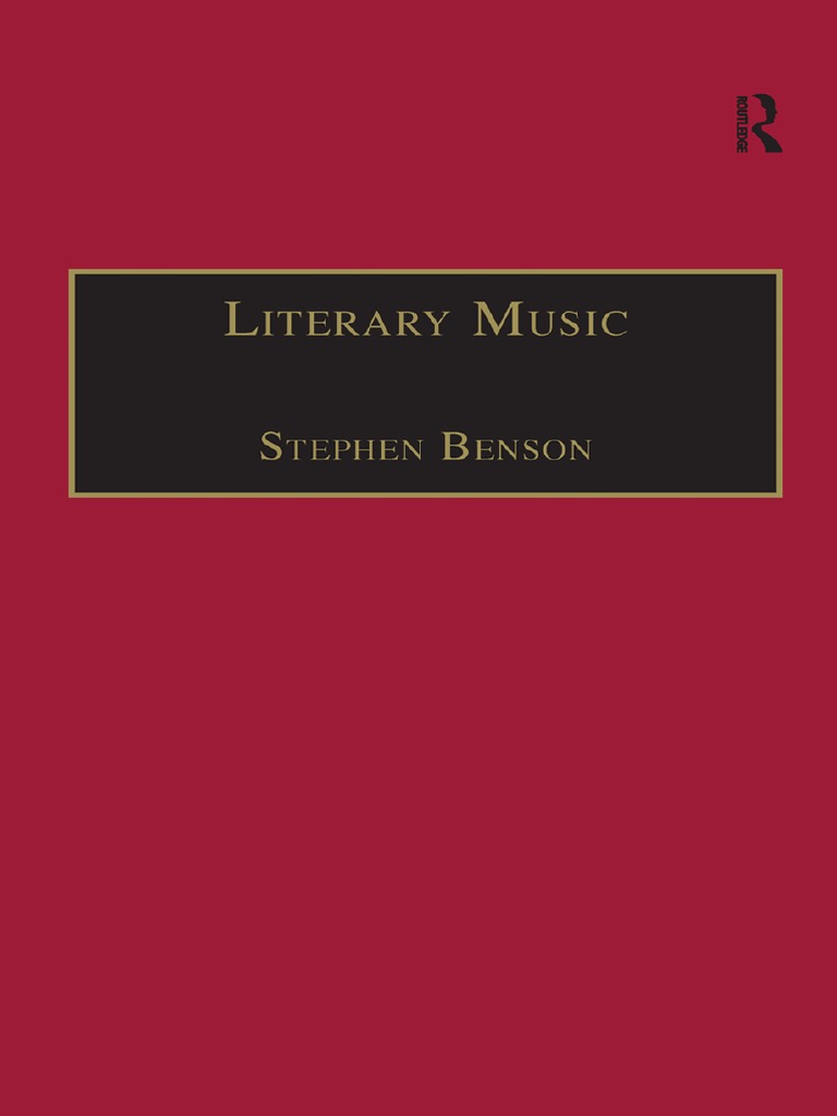 Literary Music Writing Music in Contemporary Fiction (Stephen Benson ...