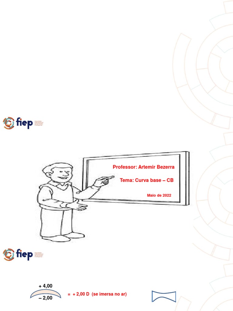 Curva Base | PDF | Lentes | Física Aplicada e Interdisciplinar