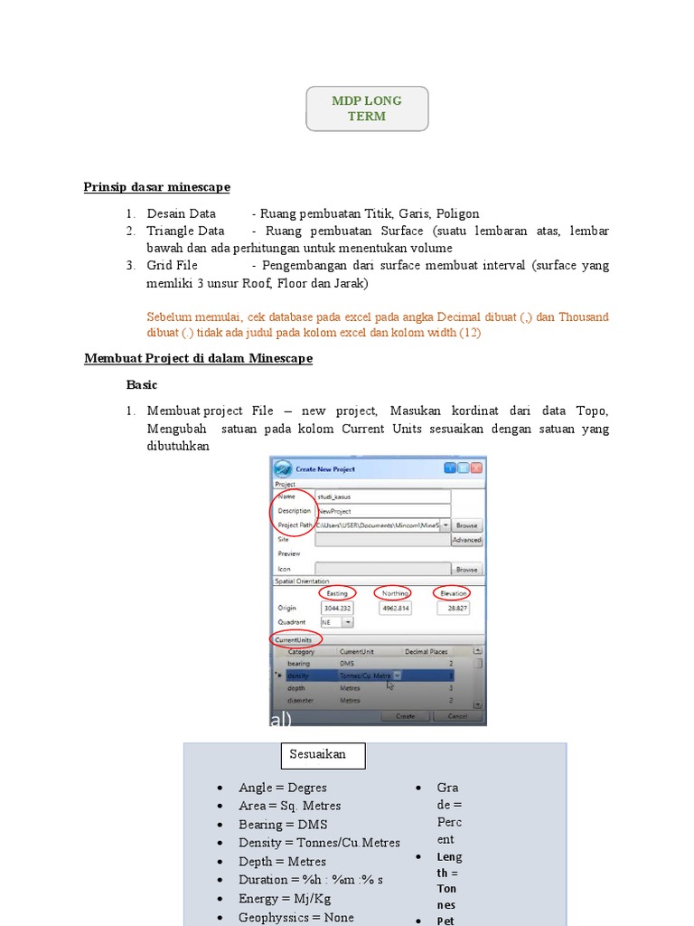Prinsip Dasar Minescape | PDF