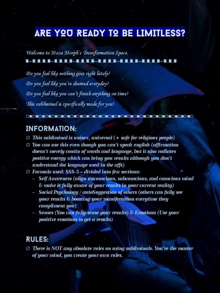 Are You Ready To Be Limitless | PDF | Memory | Cognitive Science