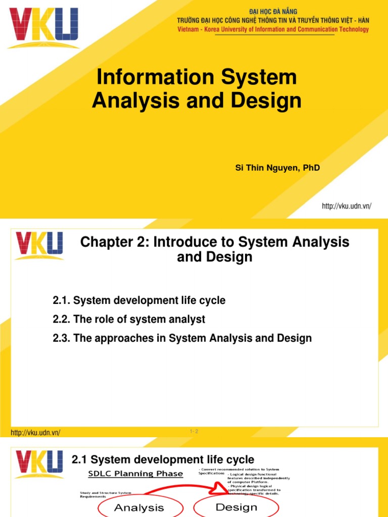 Chapter 2. Introduce To System Analysis and Design | PDF | Class (Computer Programming ...