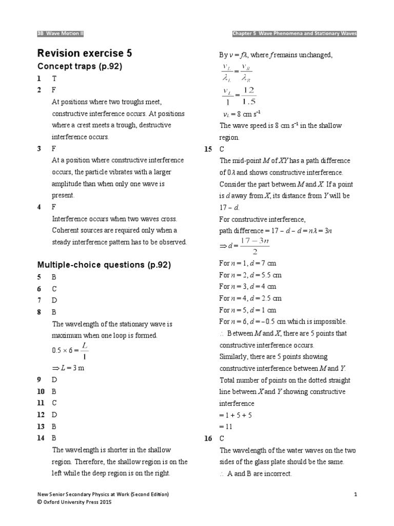 RevEx 3B05 Ans | PDF