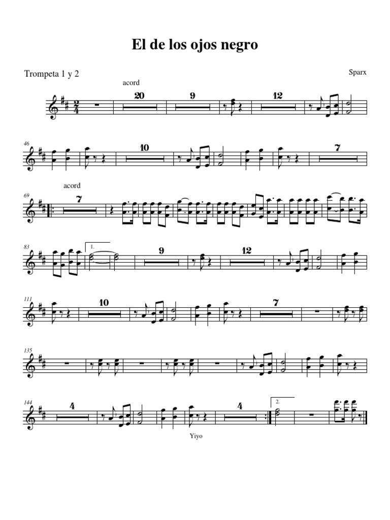 El de Los Ojos Negros | PDF