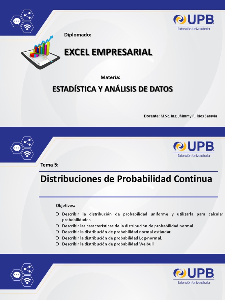 Tema 5 - Distribución de Probabilidad Continua | PDF | Distribución ...