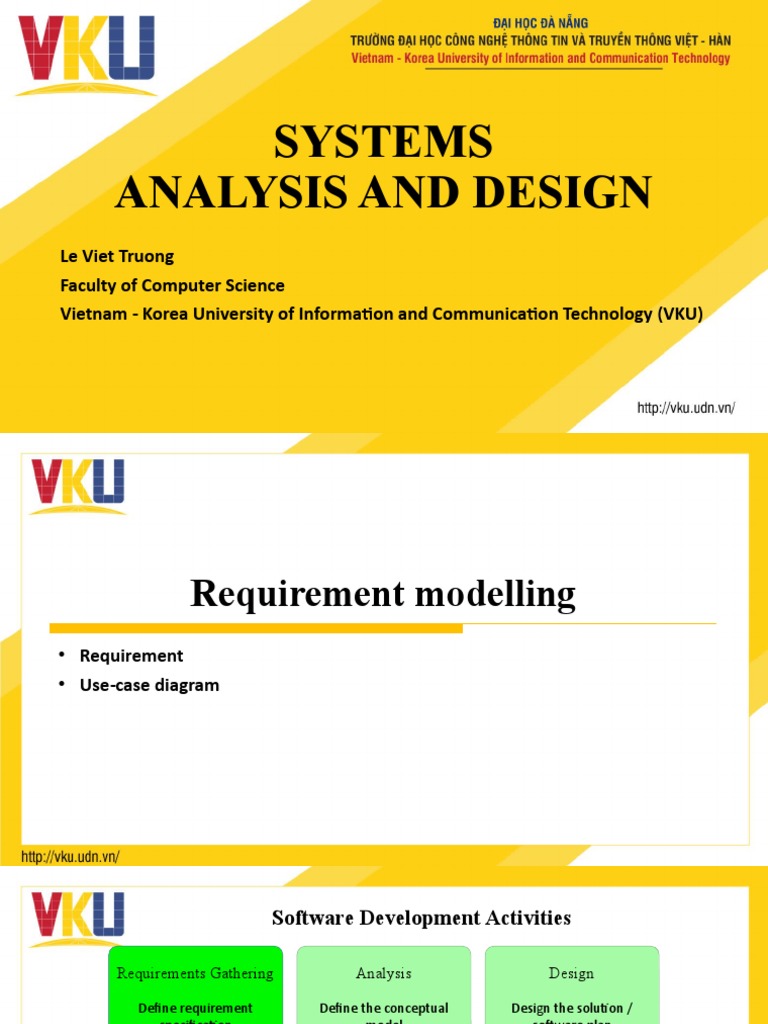 SAD - Ch4 - Requirement Modelling | PDF | Use Case | Business Process