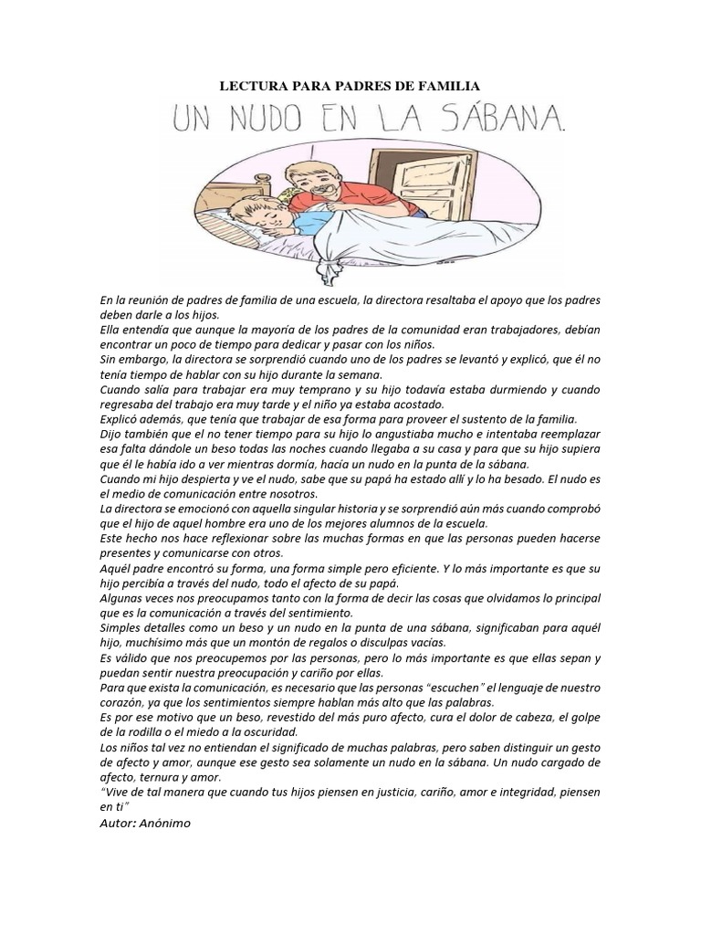 Lectura para Padres de Familia | Descargar gratis PDF | Amor
