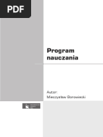 Edb 8 Rozklad Materialu Nowa PP 2022 | PDF