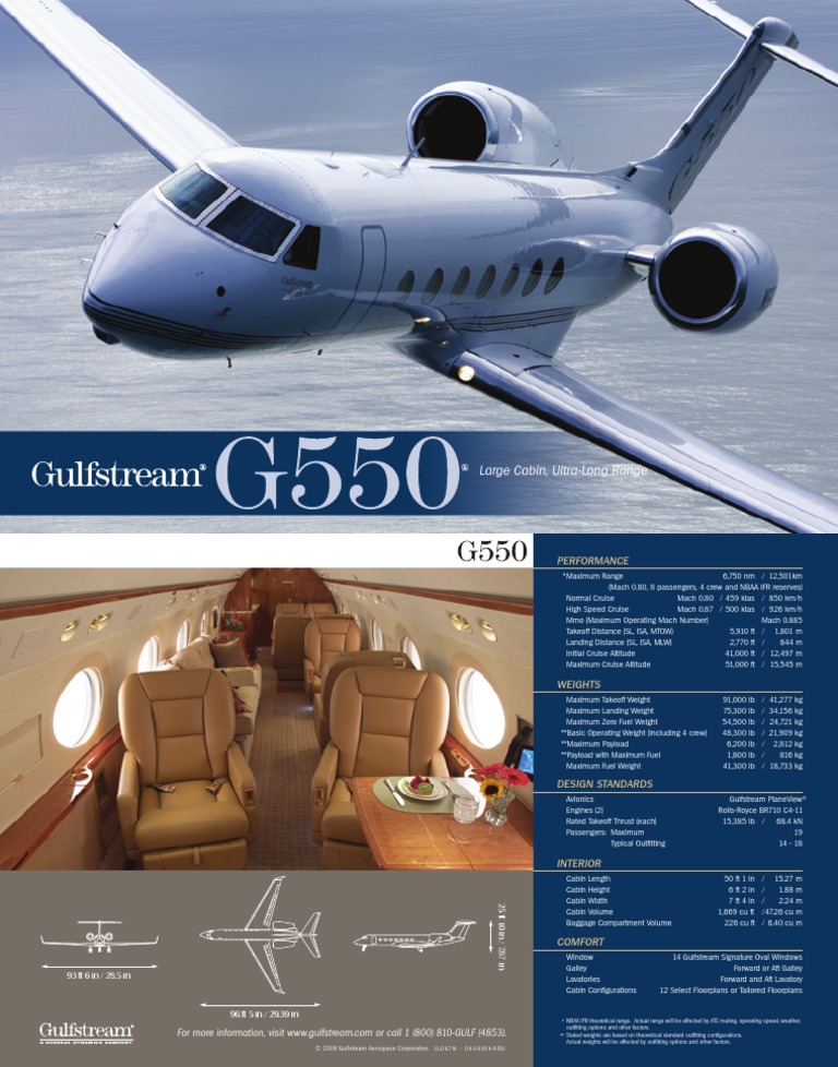 G550 Specifications | PDF