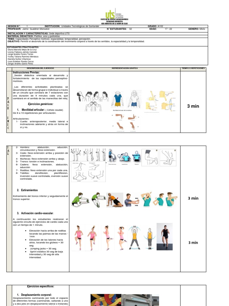 Desarrollo capacidades perceptivo-motrices | PDF | Extremidades ...