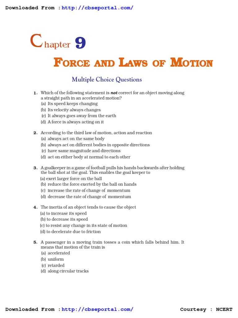 Ieep 109 | PDF | Force | Acceleration