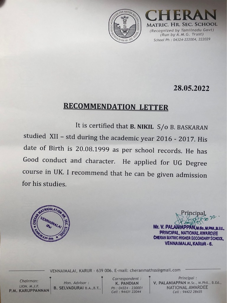 LOR School | Download Free PDF | Vocational Education | Academic Degree