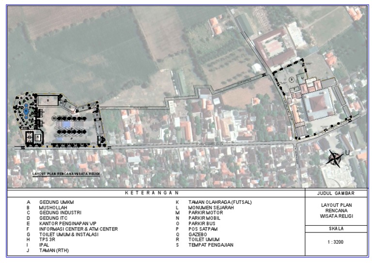Wisata Religi Situbondo-Layout Rencana | PDF
