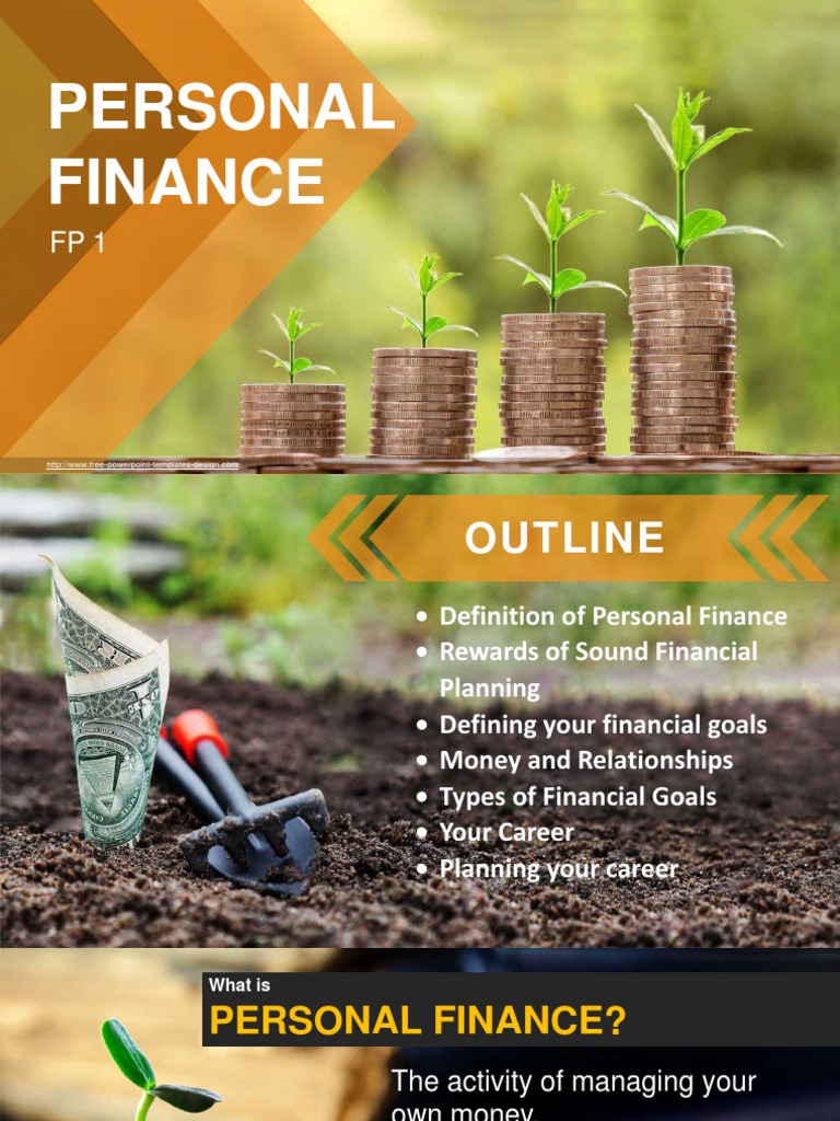 Personal Finance - Lesson 1 | PDF | Goal | Money