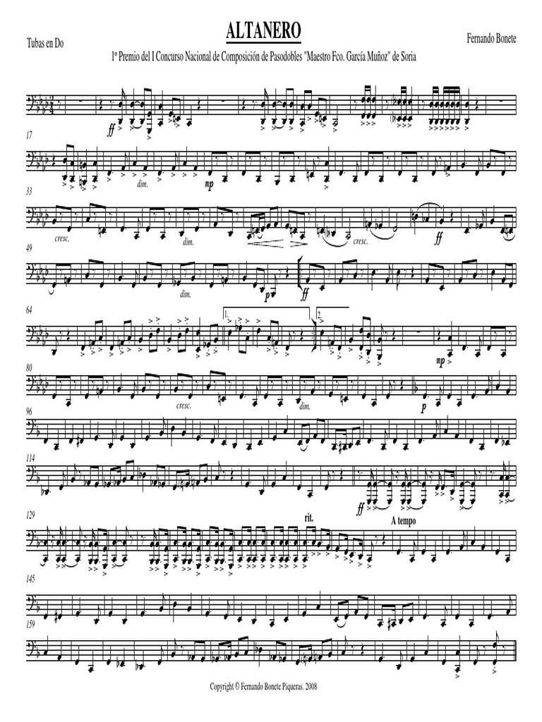 Altanero. Tubas en Do | PDF | Loi sur la liberté d'expression