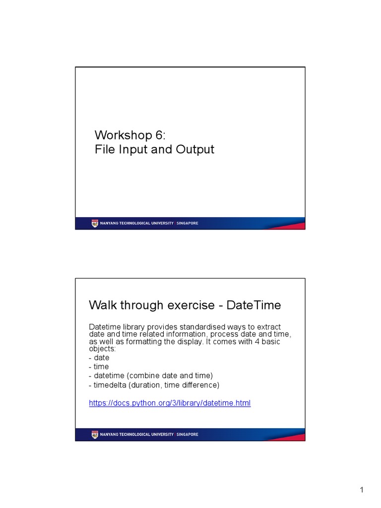 S06 Workshop | Download Free PDF | Filename | Comma Separated Values