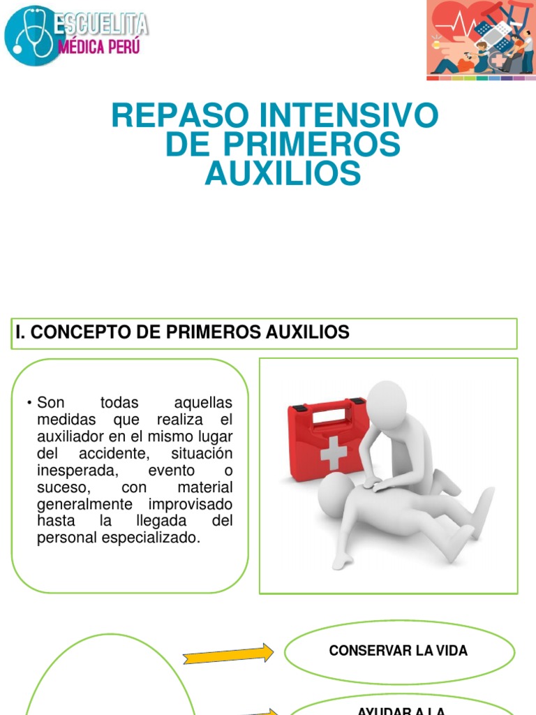 Diapositivas Repaso Intensivo de Primeros Auxilios | Descargar gratis PDF | Reanimación ...