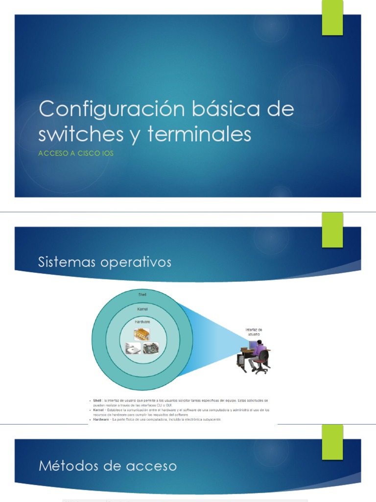 Configuración Básica de Switches y Terminales | PDF
