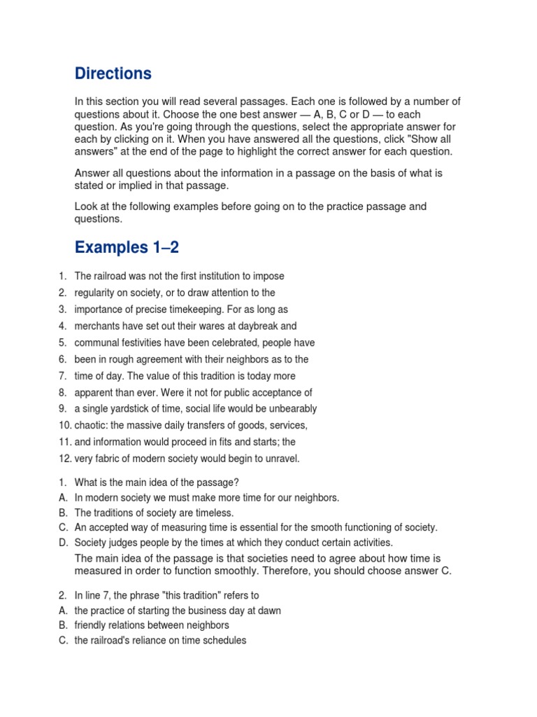 Reading TOEFL Practice | Download Free PDF | Pipeline Transport