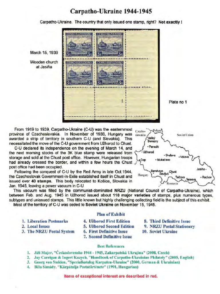 Carpatho-Ukraine 1944-1945 | PDF