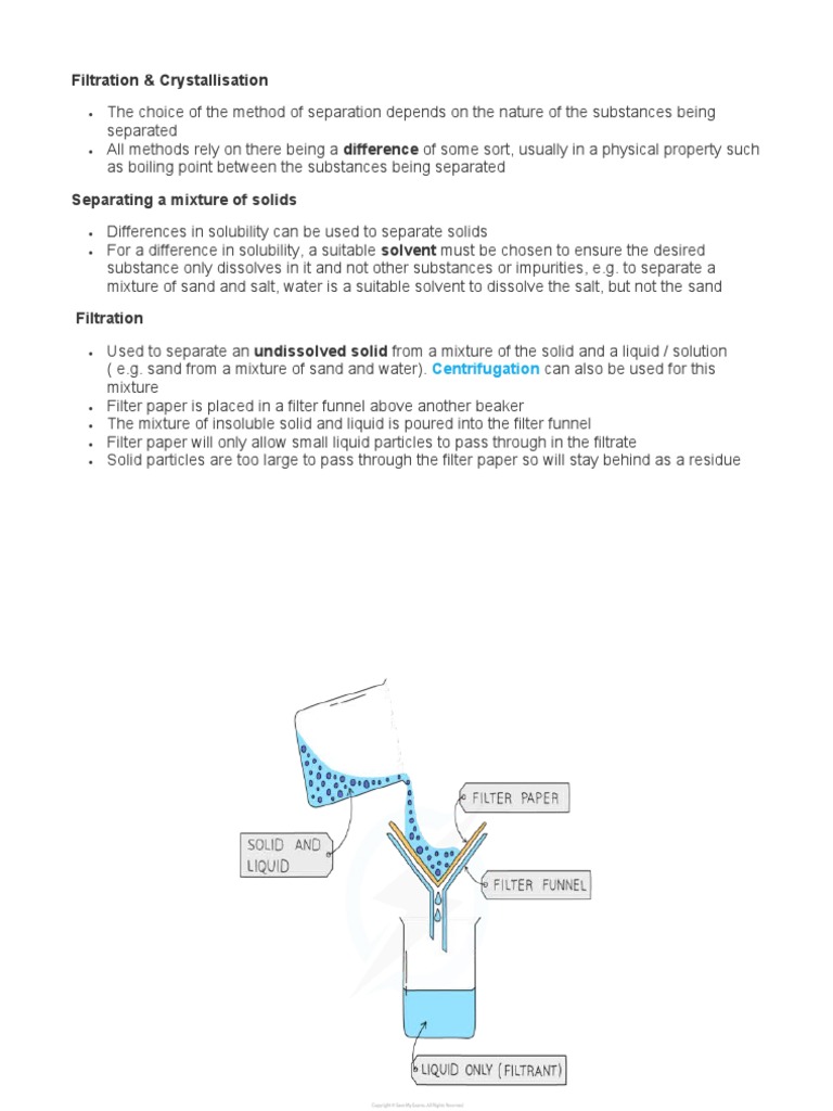 Separation Techniques | PDF | Distillation | Filtration