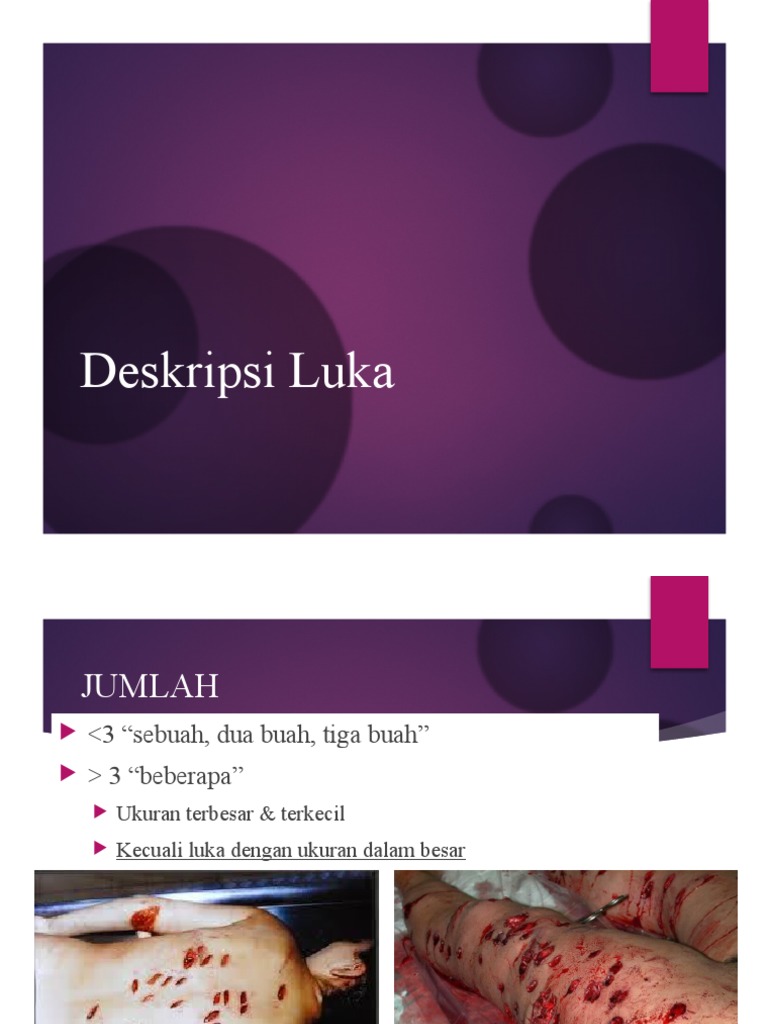 Deskripsi Luka | PDF