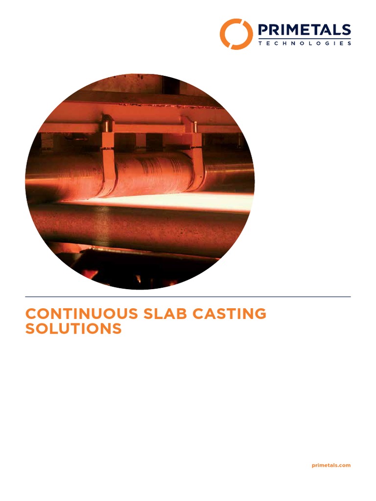 Slab Casting Solutions | PDF | Automation | Product Lifecycle