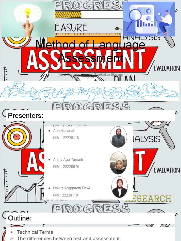 Method of Language Assesment (Group 1) (Edited) | PDF | Educational ...