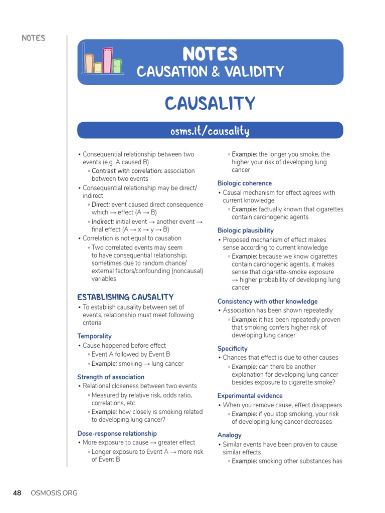 Causation and Validity | PDF