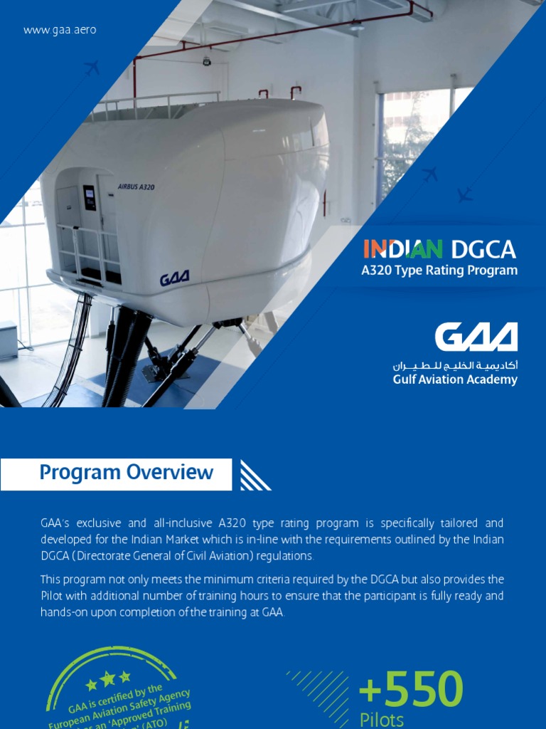 Indian DGCA A320 Type Rating Program B | PDF | Bahrain | Aviation