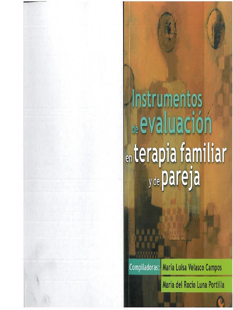 Instrumentos de Evaluacion en Terapia Familiar y de Pareja | PDF