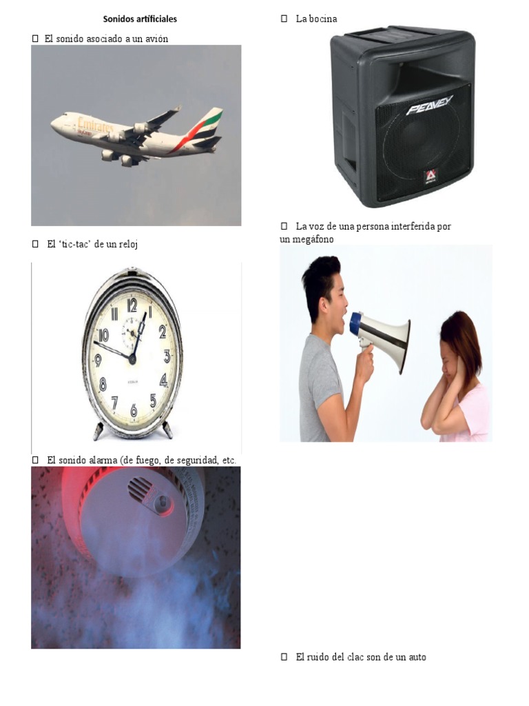 Sonidos Artificiales Comunes y Únicos | PDF