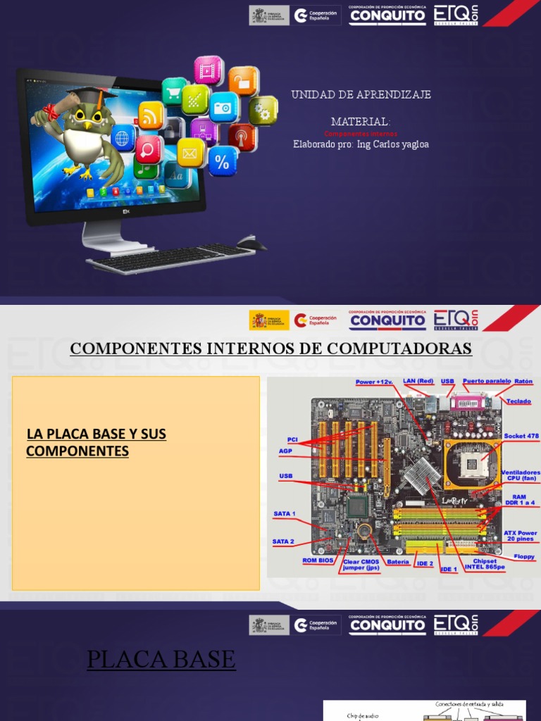 Componentes Internos de PCs | PDF | Hardware de la computadora ...