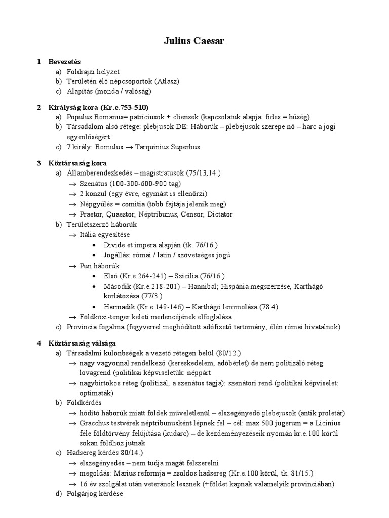 V - 20 - Caesar | PDF