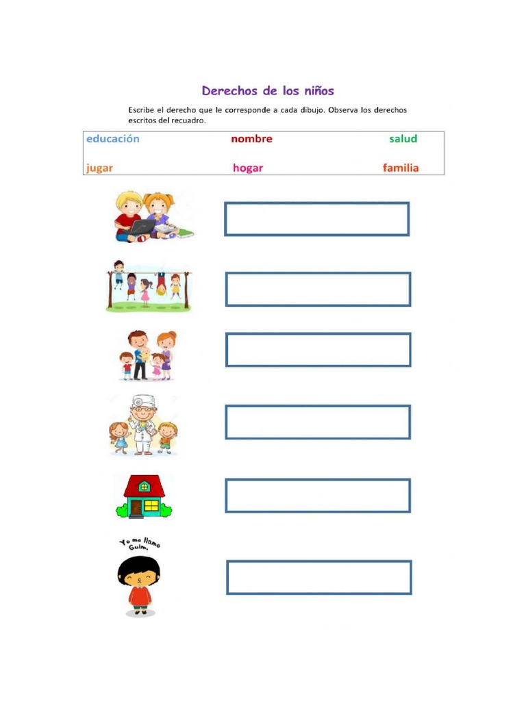 Derechos de Los Niños | PDF