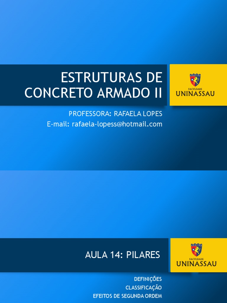 Aula 15 - Pilares Parte Ii | PDF
