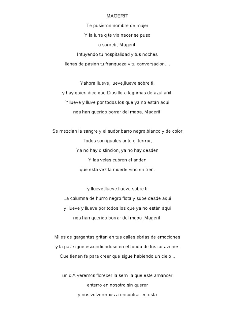 Magerit: Recuerdos y Esperanza | PDF | Amor