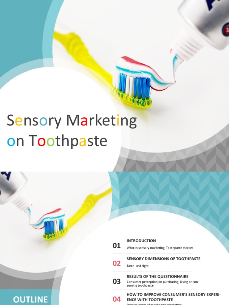 1 Sensory Marketing On Toothpaste | PDF | Perception | Marketing
