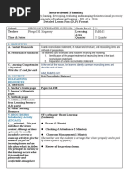 Lesson Plan in FABM2 | PDF | Learning | Behavior Modification