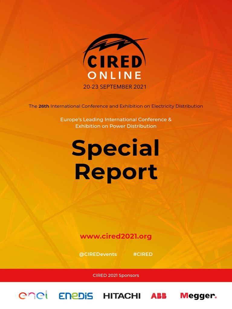 Cired Virtual Special Report | PDF | Transformer | Electrical Substation