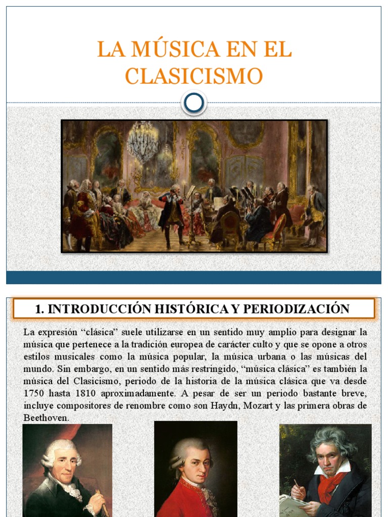 La Mc3basica en El Clasicismo | PDF | Sonata | Concierto