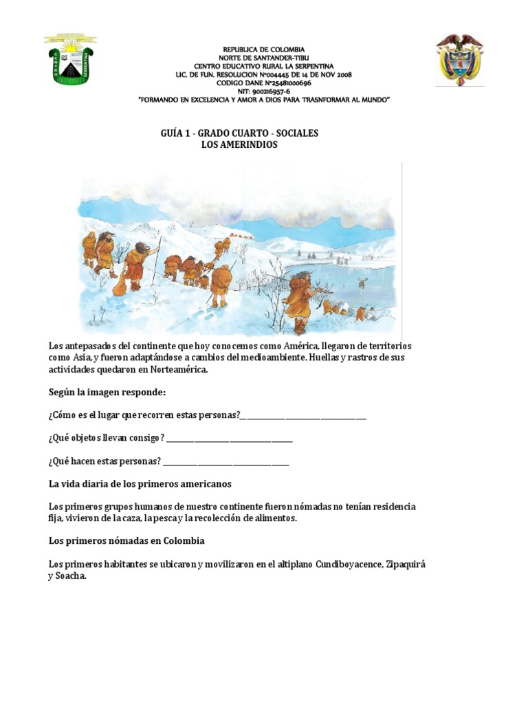 Historia de los Amerindios y Colonización | PDF | Ciencias sociales ...