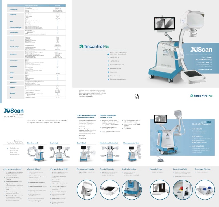 Especificaciones XiScan 5000 | PDF | Vídeo | Resolución de pantalla